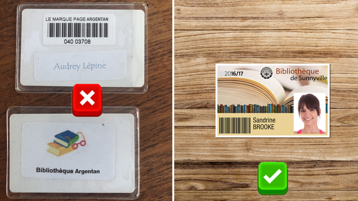 Create and Print Your Own Library Card - Badgy